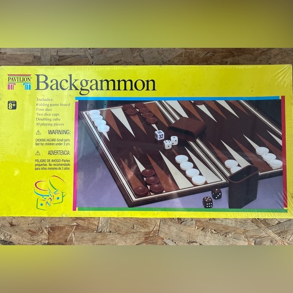 prestige | Toys | Backgammon Prestige Pavilion Vintage Board Game 992 New Sealed | Poshmark